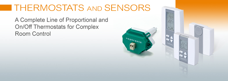 Thermostats and Sensors – Neptronic