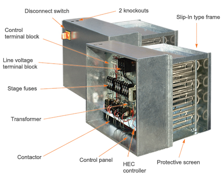 Neptronic | Electric Heaters | Tubular & Finned Tubular