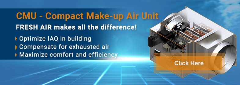 Neptronic | CMU - Compact Make-up Air Unit
