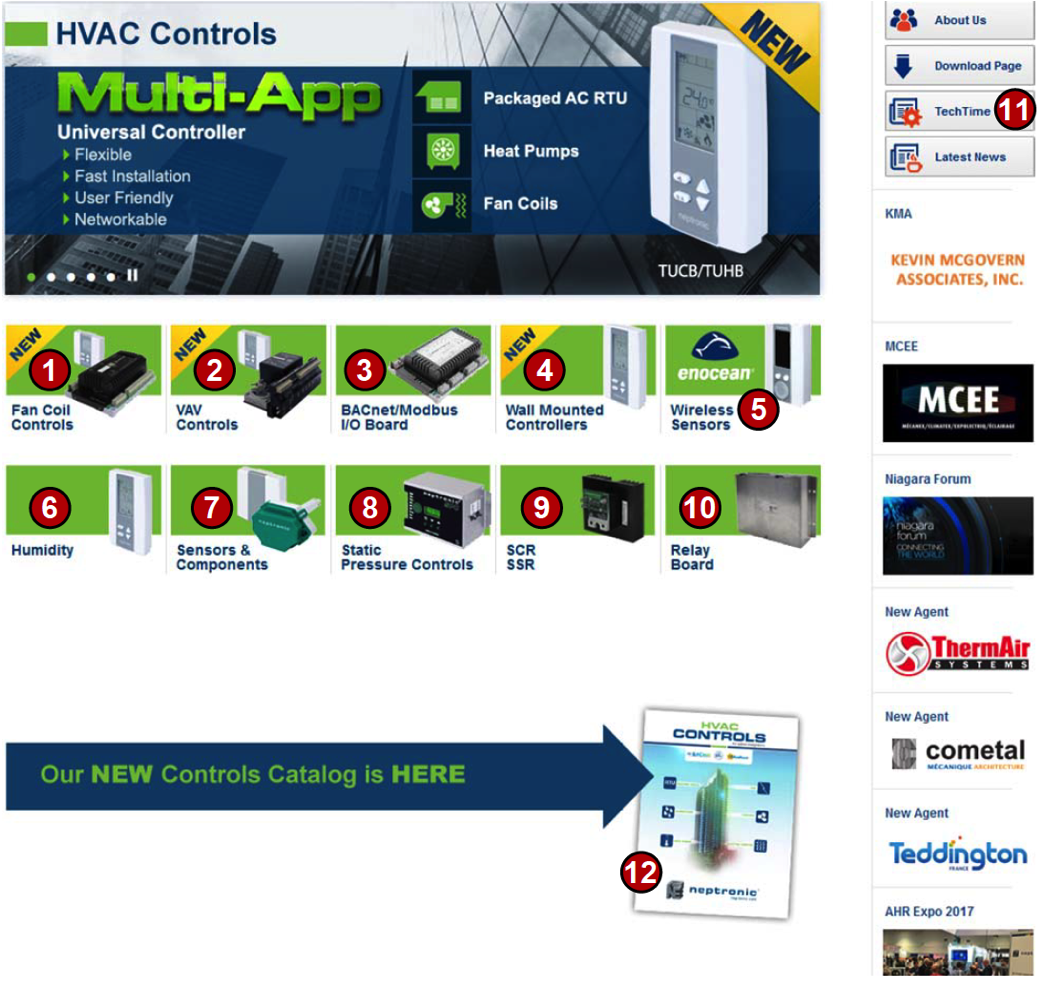 Here’s a detailed list of the different sections and elements found on ...